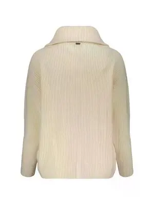 Herno Ribbed Knit Sweater - Neutrals