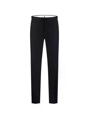 PT TORINO Straight-leg Tailored Trousers - Black