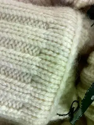 Skull Cashmere Cable Knit Turtleneck Sweater