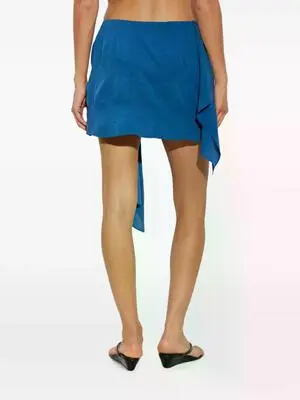 IRO PARIS Pully Draped Layered Mini Skirt