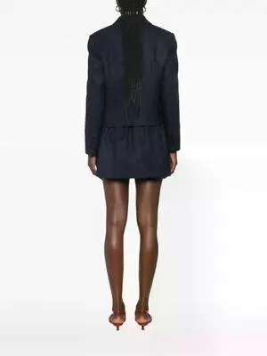 Maje Pinstriped Sequin-embellished Blazer
