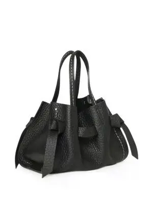 VISONA` Small Vittorina Leather Tote Bag