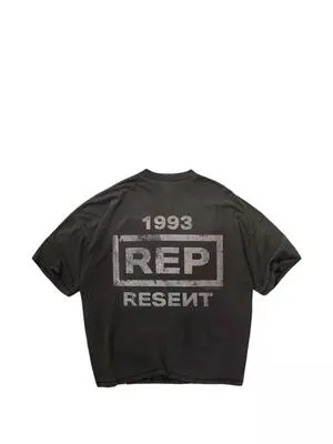 REPRESENT Logo-print Cotton T-shirt