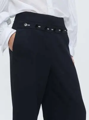 CALLAS MILANO Luca Sailor Pant - Navy