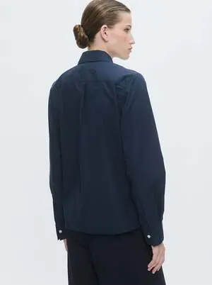 CALLAS MILANO Arletty Embroidered Cotton Poplin Shirt