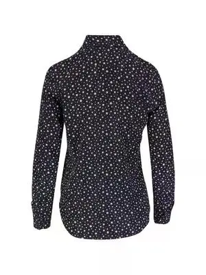 NILI LOTAN Gaia Star-print Long-sleeve Shirt