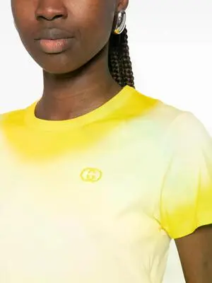 Gucci Logo Ombre Effect T-shirt