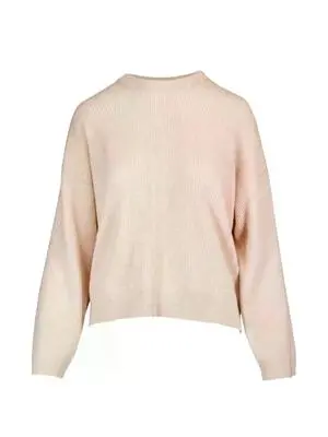 Brunello Cucinelli Ribbed Knit Crew Neck Sweater