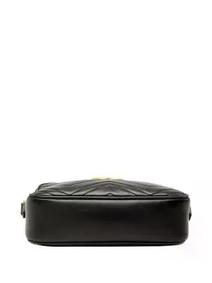 Gucci Gg Marmont Matelassé Calfskin Crossbody Bag