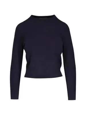 NILI LOTAN Tamara Crew-neck Long-sleeve Sweater
