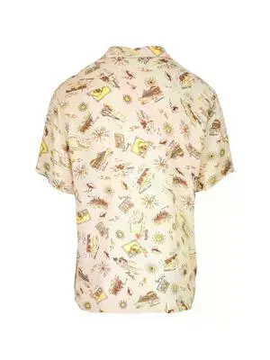 Faherty Brand Kona Camp Graphic-print Short-sleeve Shirt