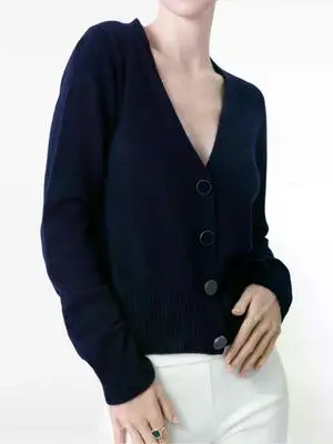 Misha Collection V-neck Cashmere Cardigan