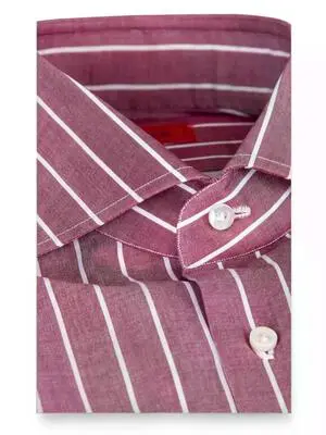 Isaia Striped Cotton Shirt