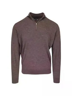 Peter Millar Quarter-zip Sweater - Brown