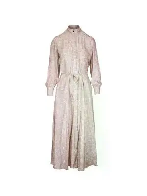 Kiton All-over Pattern Maxi Dress