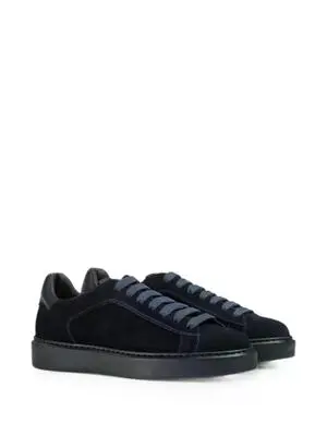 DOUCAL'S Low Top Suede Sneakers
