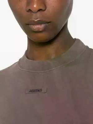 Jacquemus Logo Patch Long Sleeve T-shirt