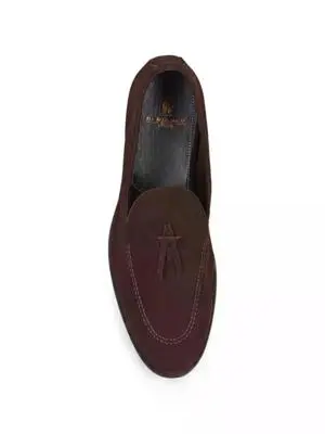 Di Bianco Suede Loafers