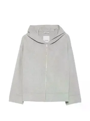 Max Mara Hooded Zip-up Jacket