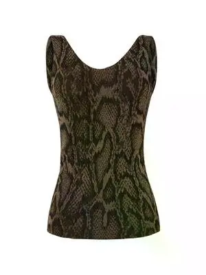 Wolford Python-print Tank Top