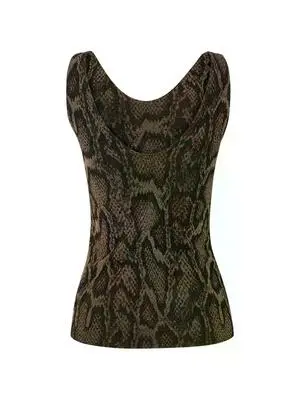 Wolford Python-print Tank Top