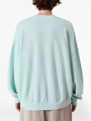 American Vintage Logo Print Crewneck Sweatshirt