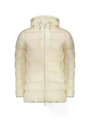 Herno Padded Hooded Jacket With Drawstring And Zip Fastening