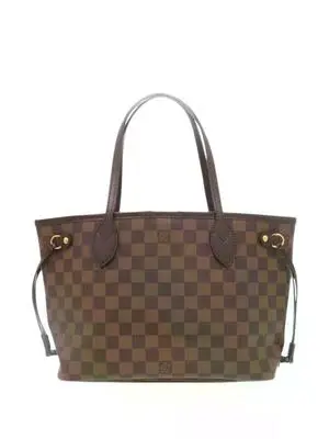 LOUIS VUITTON 2011 Damier Ebene Neverfull Pm Tote Bag - Brown