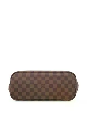 LOUIS VUITTON 2011 Damier Ebene Neverfull Pm Tote Bag