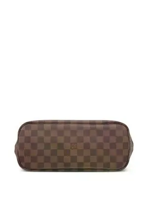 LOUIS VUITTON Damier Ebene Neverfull Pm Tote Bag - Brown