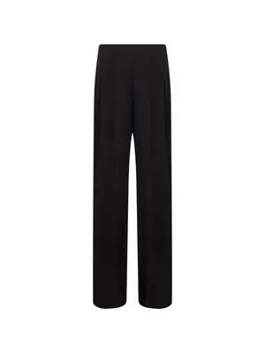 Alberta Ferretti Dart Detail Wide-leg Trousers