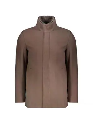 Herno High-collar Single-breasted Coat
