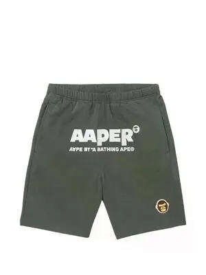 AAPE BY *A BATHING APE Aaper Alfa Patch Sweat Shorts