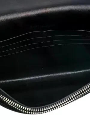 Saint Laurent Monogram Kate Tassel Wallet On Chain Bag - Black