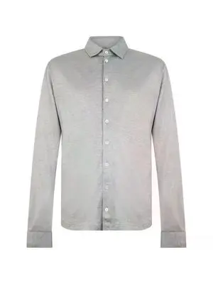 Herno Button-up Long-sleeved Shirt - Grey