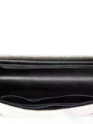 Saint Laurent Mini Metallic Calfskin Monogram Sunset Wallet On Chain Crossbody Bag - Gold