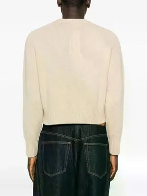 Extreme Cashmere Please Ribbed-trim Sweater - Neutrals