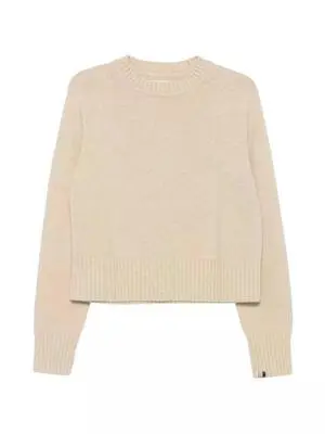 Extreme Cashmere Ribbed-trim Fine Knit Sweater