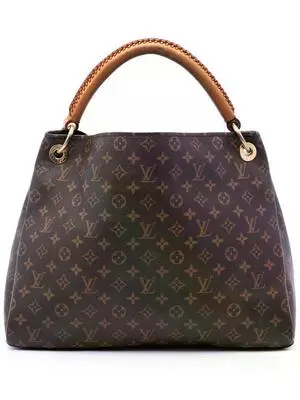 LOUIS VUITTON 2009-2018 Monogram Artsy Mm Hobo Bag - Brown