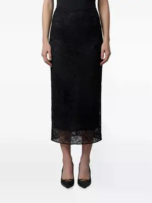 Dolce & Gabbana Lace Midi Skirt