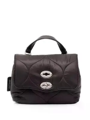 ZANELLATO Baby Postina Quilted Tote Bag - Black