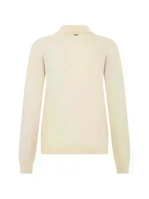 Herno Button-fastening Long-sleeve Polo Top