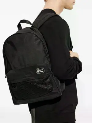 EA7 Logo Patch Backpack