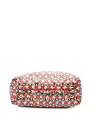 Miu Miu Madras Floral Tote Bag