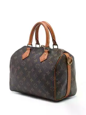 LOUIS VUITTON Monogram Speedy Bandouliere 25 Satchel