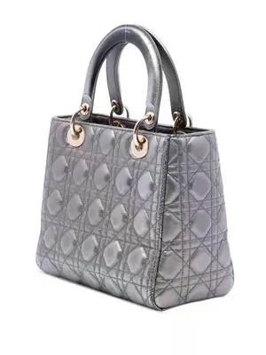 Dior Lady Satchel - Silver