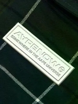 AAPE BY *A BATHING APE Aapenow Plaid Shirt