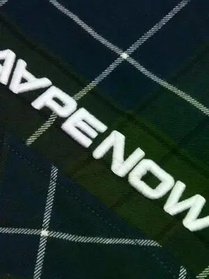 AAPE BY *A BATHING APE Aapenow Plaid Shirt