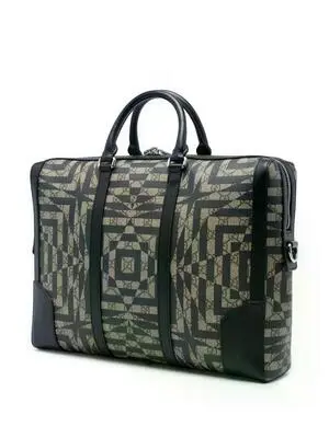 Gucci Gg Supreme Caleido Eden Briefcase Business Bag