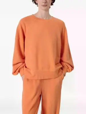 American Vintage Raglan Sleeve Sweatshirt - Orange